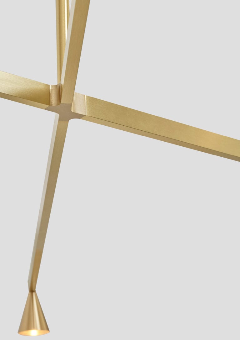 Austere Chandelier - Plug Lighting